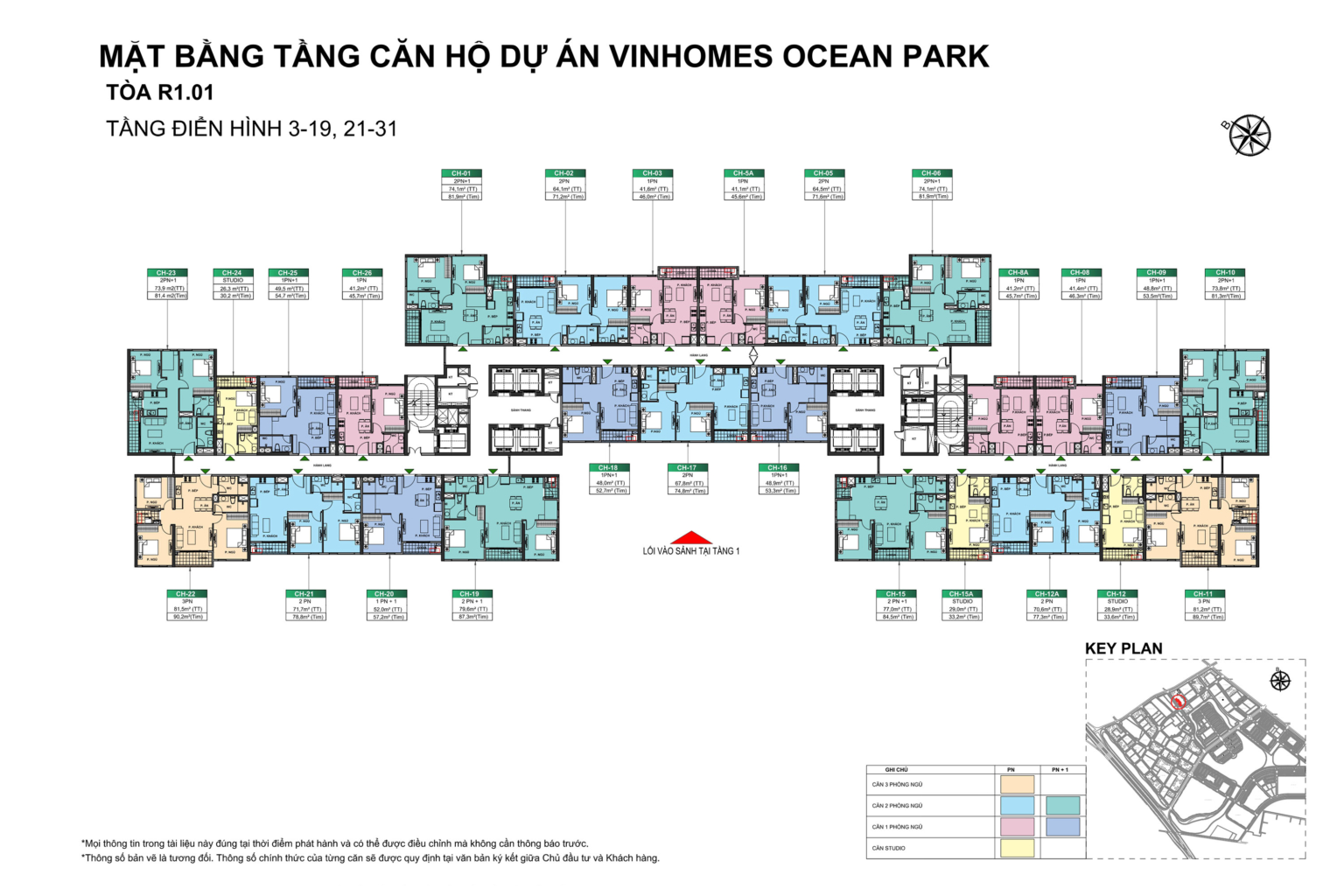 Căn hộ The Zenpark Vinhomes Ocean Park - Trực tiếp CĐT