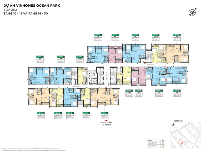 Căn hộ The Zurich Vinhomes Ocean Park - Trực tiếp CĐT