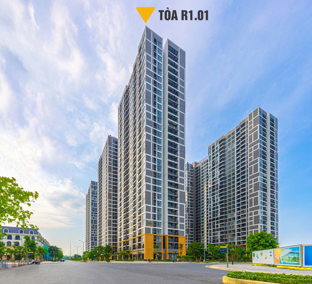 Tòa R1.01 The Zenpark Vinhomes Ocean Park - Trực tiếp CĐT