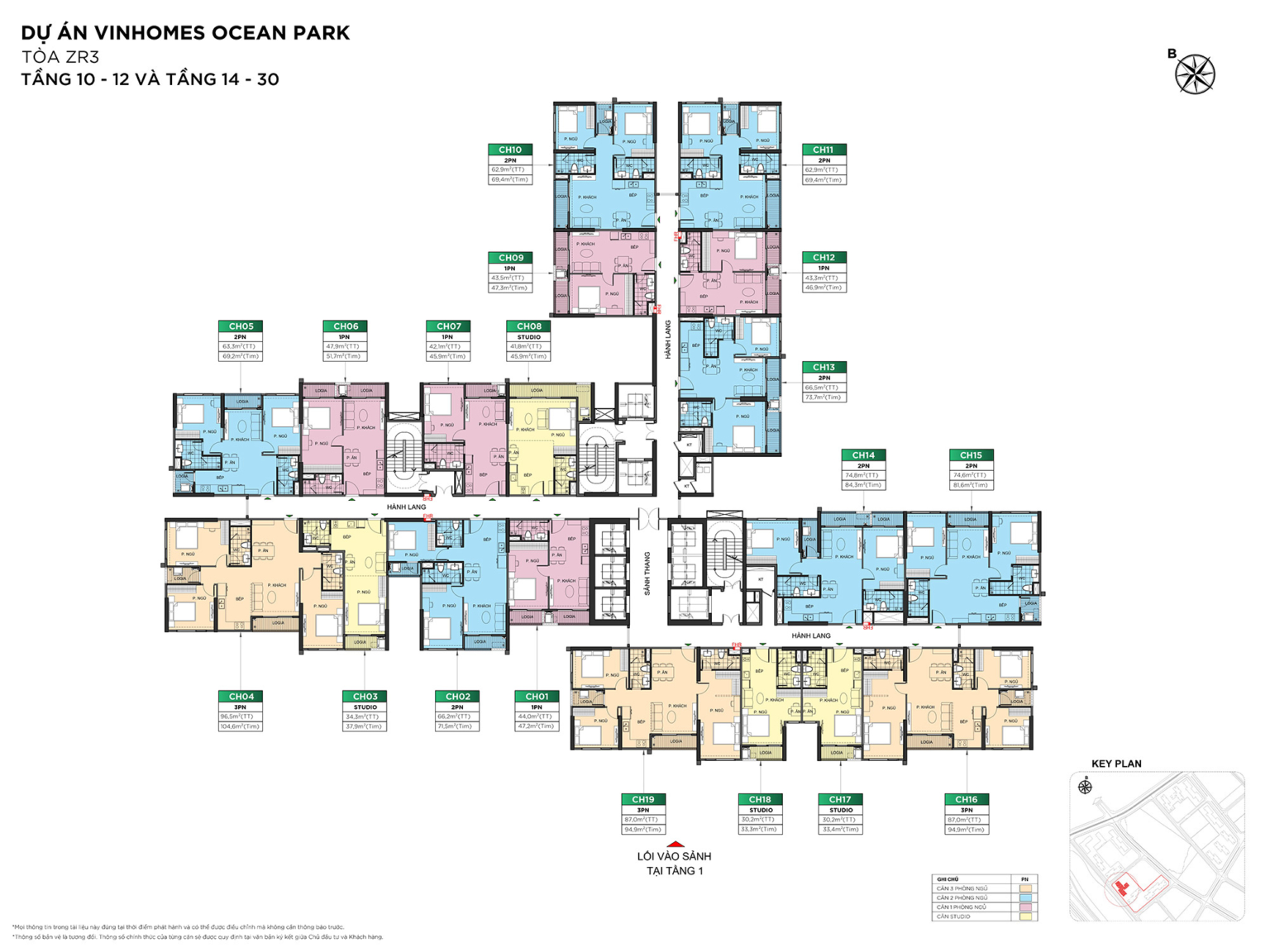 Căn hộ The Zurich Vinhomes Ocean Park - Trực tiếp CĐT