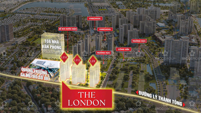 Căn hộ The London Vinhomes Ocean Park - Trực tiếp CĐT
