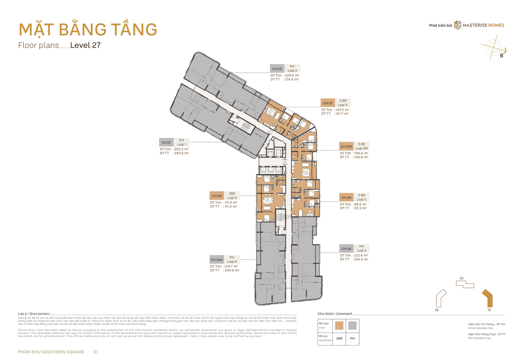 Tòa S1 Masteri Trinity Square Ocean Park 2 - Trực tiếp Masterise