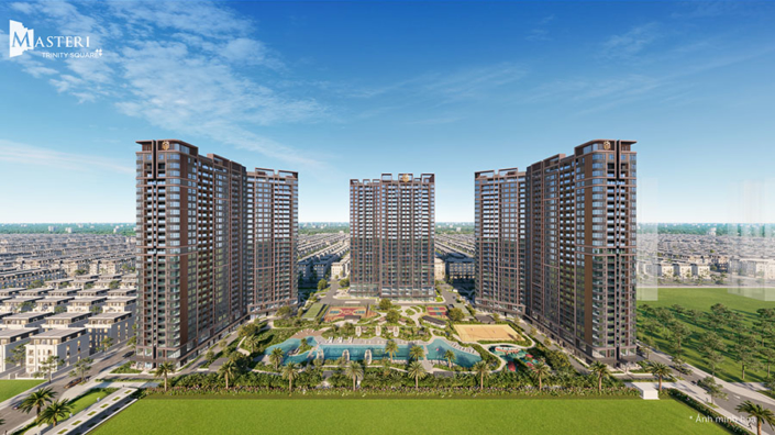 Masteri Trinity Square Ocean Park 2 - Trực tiếp Masterise