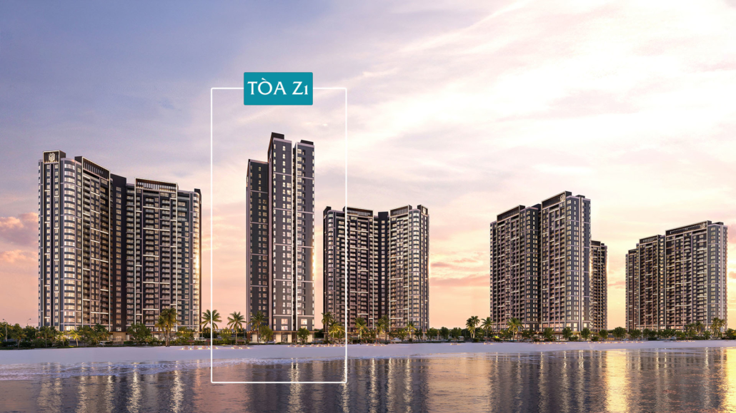 Tòa Z1 Masteri Grand Coast Ocean Park 2 - Trực tiếp Masterise